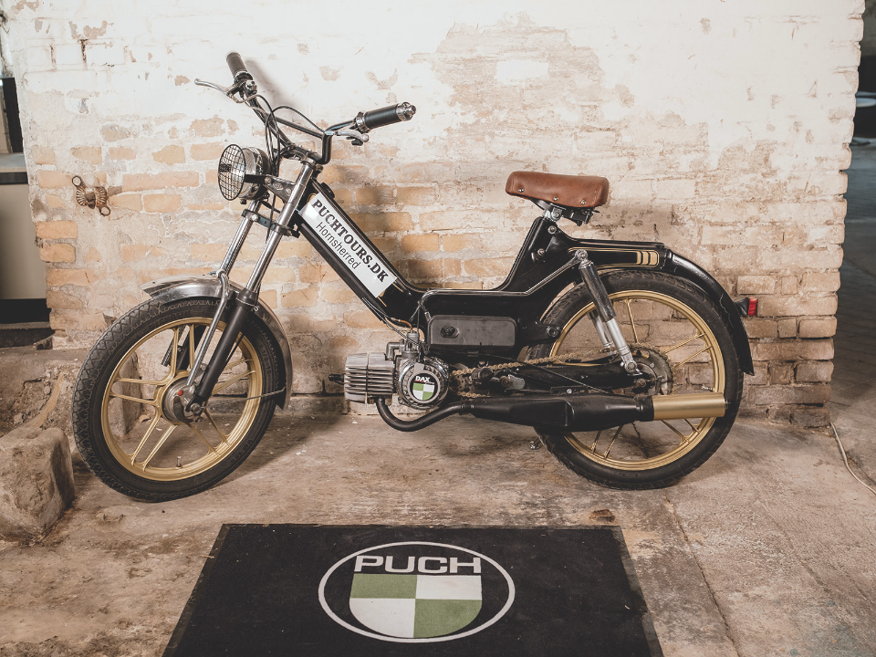 Puchtours - Puch Maxi udlejning på Sjælland